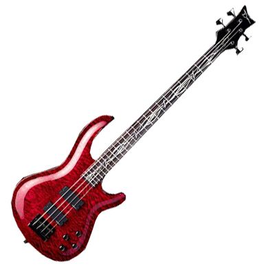 DEAN Vendetta Bass 4 Trans Red | Musikhaus