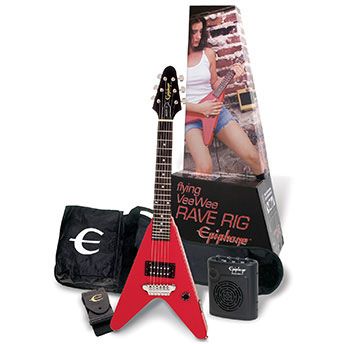 Epiphone Flying Veewee Rave Rig Red | Musikhaus