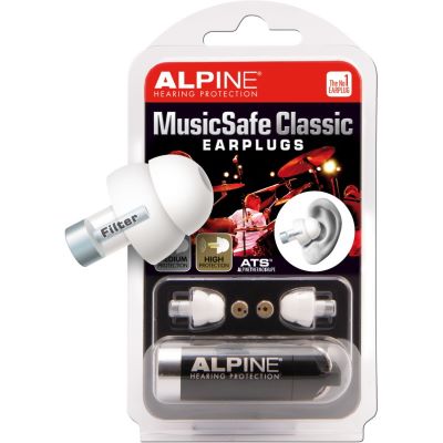 Alpine MusicSafe Classic Gehörschutz weiß | Musikhaus