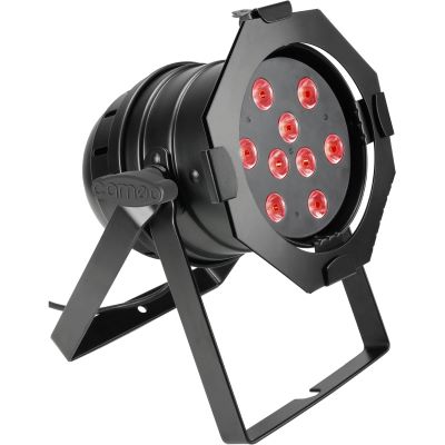 Cameo PAR 56 CAN 9 x 8W QUAD Colour LED RGBW Schwarz