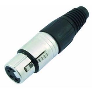 NEUTRIK NC 4 FX - XLR-Kupplung 4-polig | Musikhaus