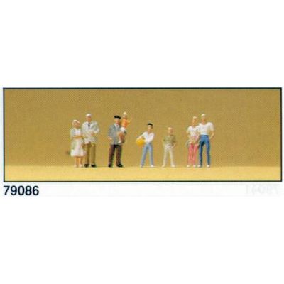 Preiser 79086 Zuschauer in Leisure time