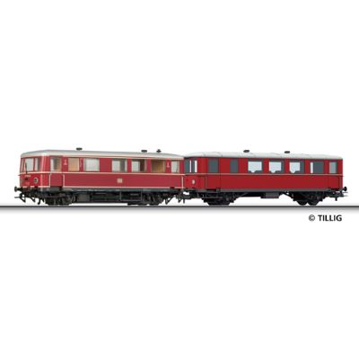 Tillig 79002 Triebwagen VT 70.9 + VB 140, DB, Ep III