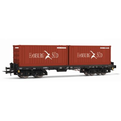 Rivarossi HR6405 Containerwagen Sgmms 738 der DB AG, Ep. IV