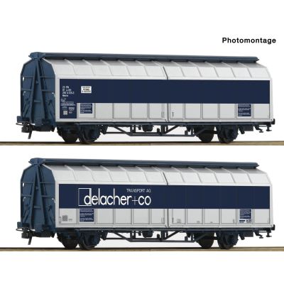 Roco 76877 - Schiebewandwagen-Doppeleinheit, ÖBB, Ep.VI