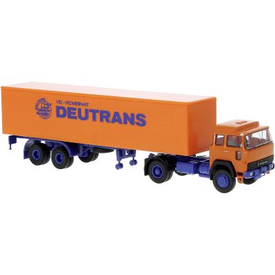 Brekina 83258 Magirus 310 D 16 Koffer-SZ, Deutrans