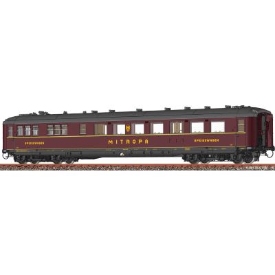 Brawa 51068 H0 Speisewagen WR4ü-39, MITROPA, DR, Ep.III