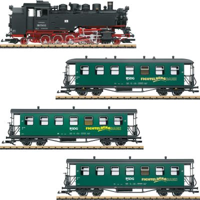 LGB 21481 Dampflok 99 1741 + 36370 + 36362