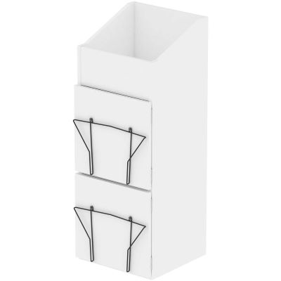 Glorious DJ Record Rack 330 white + 2x Display... | Musikhaus